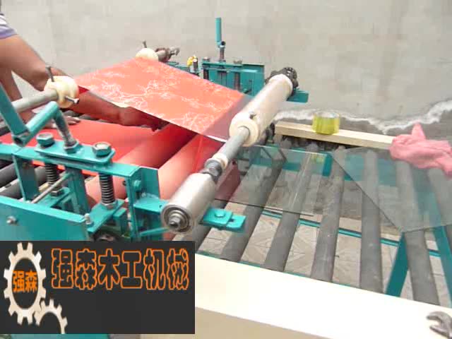 玻璃覆膜机操作教程