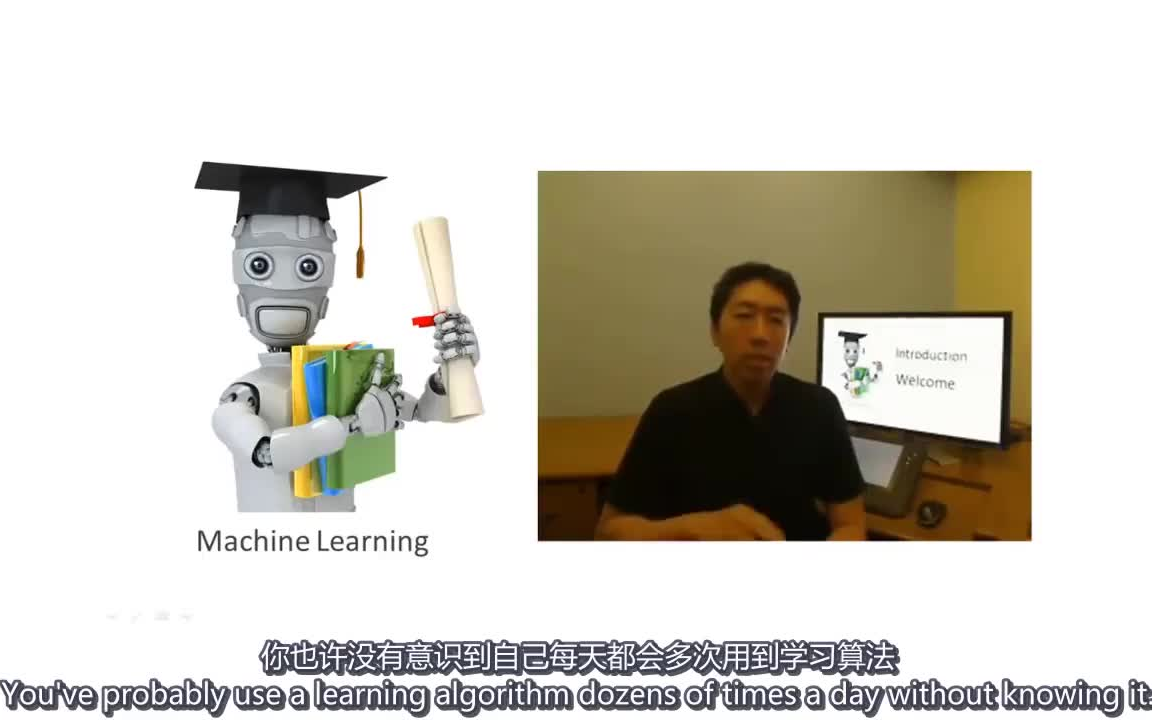 【机器学习】吴恩达机器学习系列课程(中英文字幕)