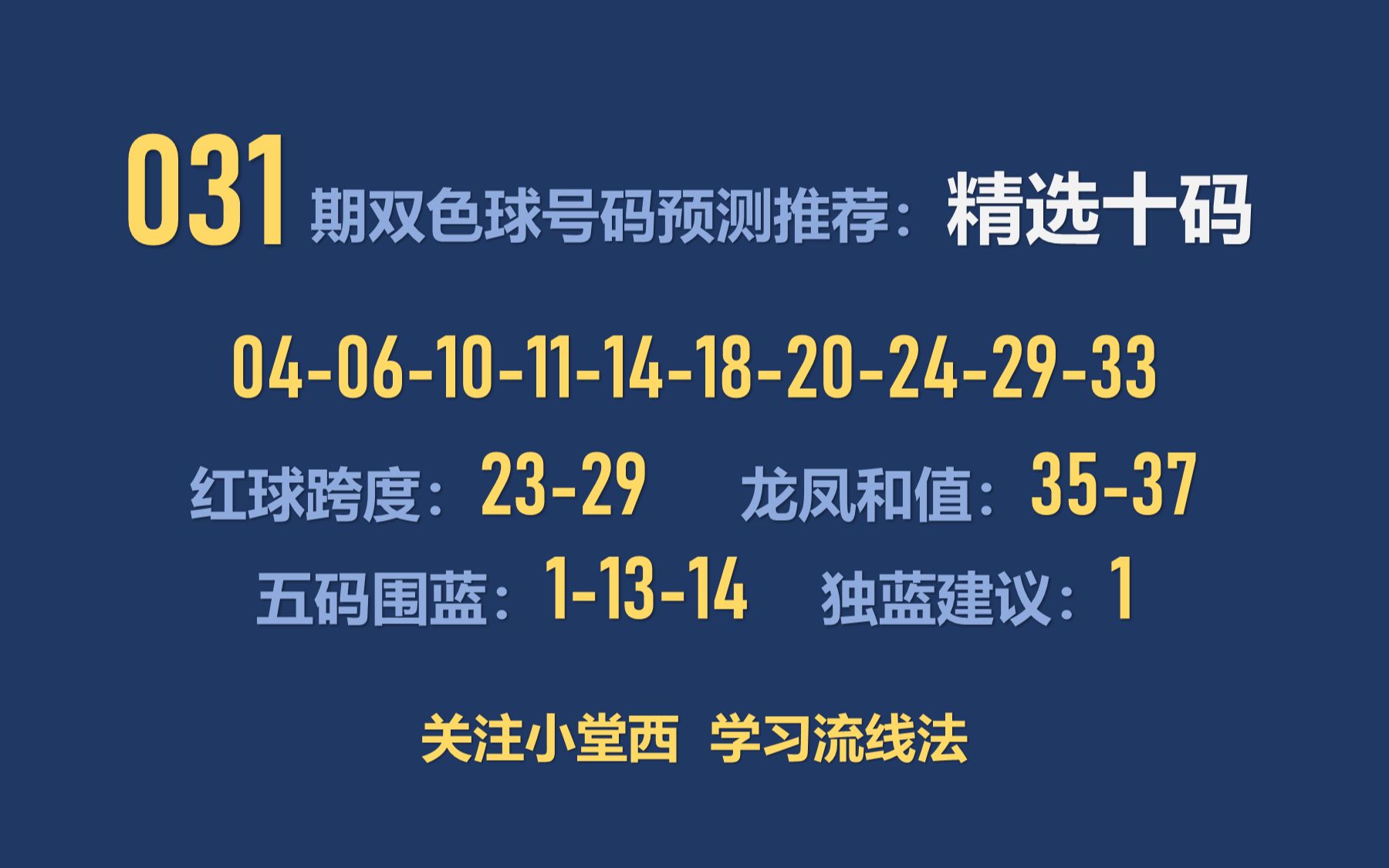 31期双色球号码预测推荐加对称连线法基础知识讲解