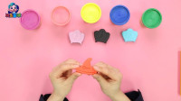 玩乐手工课 第491集 钟表彩泥学认时间亲子早教diy魔法帽玫瑰花
