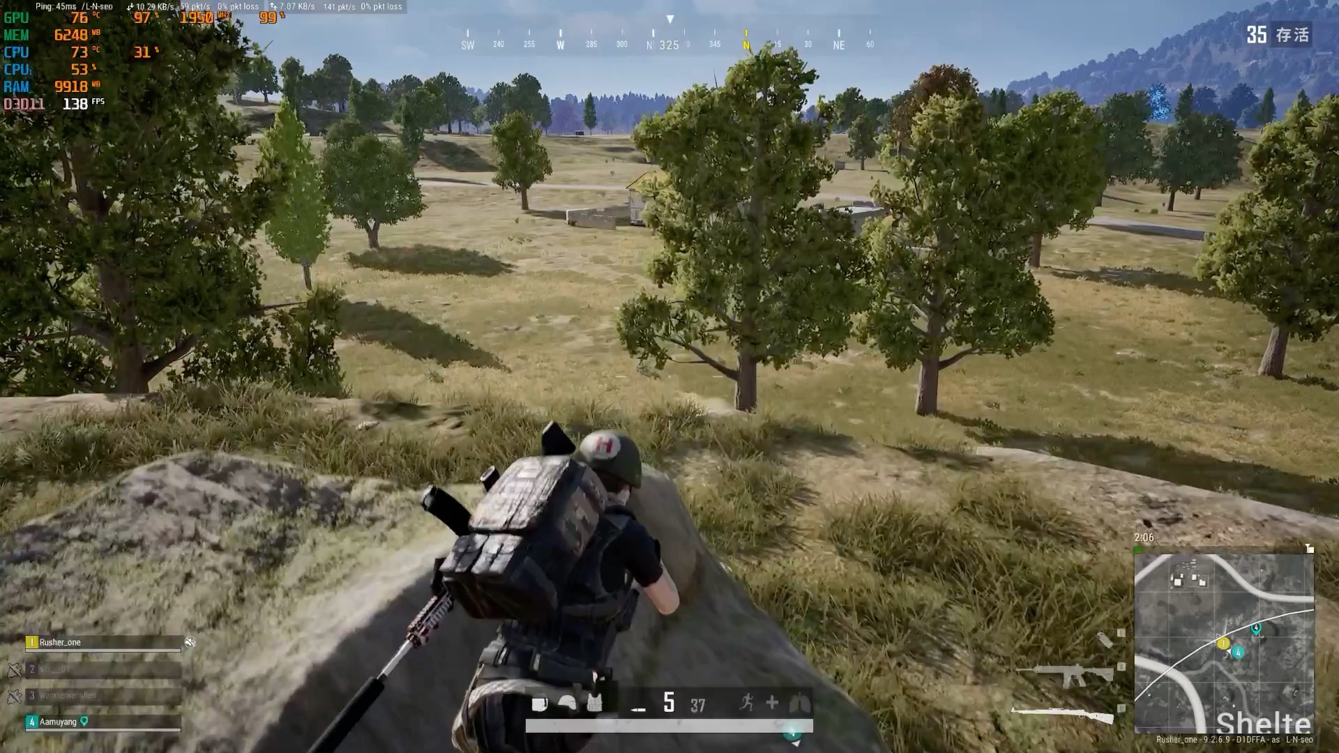 3060ti绝地求生实战测试,2k特效全超高