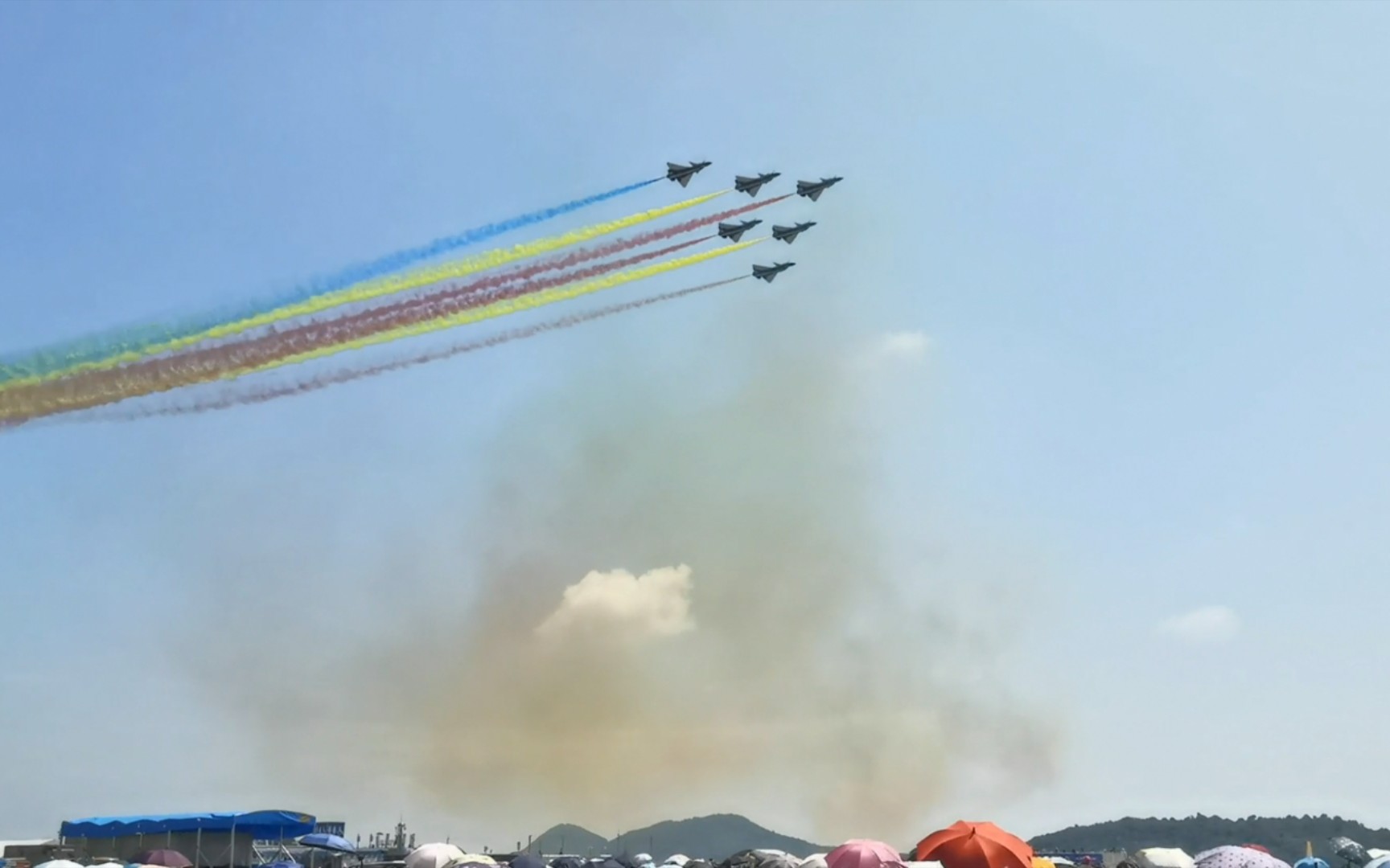 2021珠海航展表演!