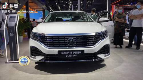 款大众帕萨特PHEV静态验全方位展示后买不买做个参考