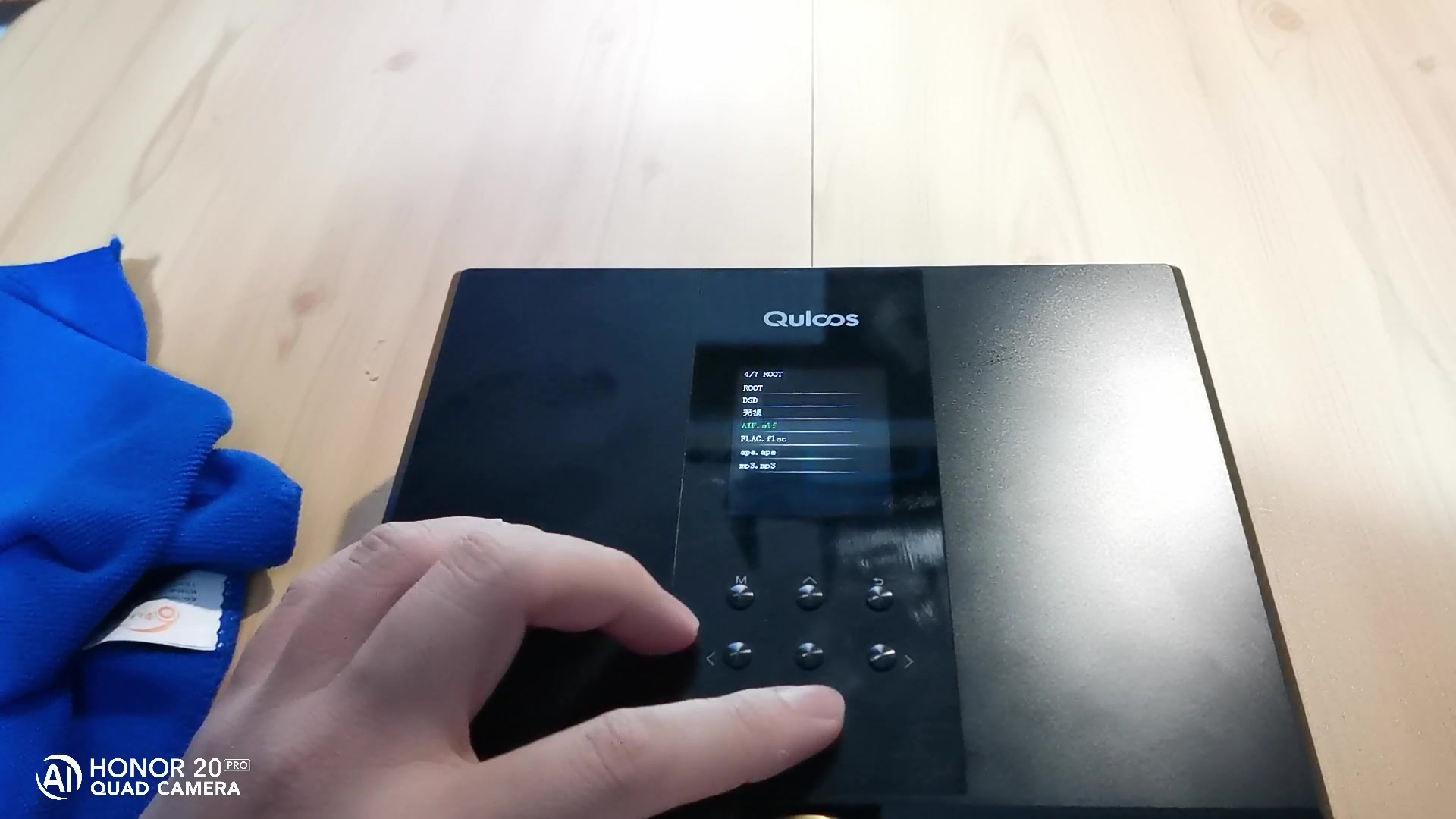 QLS 乾龙盛QA390 DAP之新固件支持音频文件演示以及CUE是否支持。