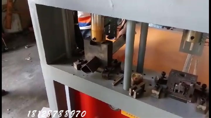 扇形管打孔机器 扇形管冲断模具 液压冲弧器 不锈钢打孔机器 成型加工...