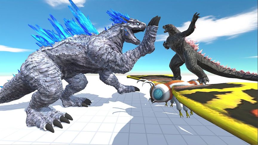 动物战争模拟器:过关斩将,哥斯拉大战变异大军