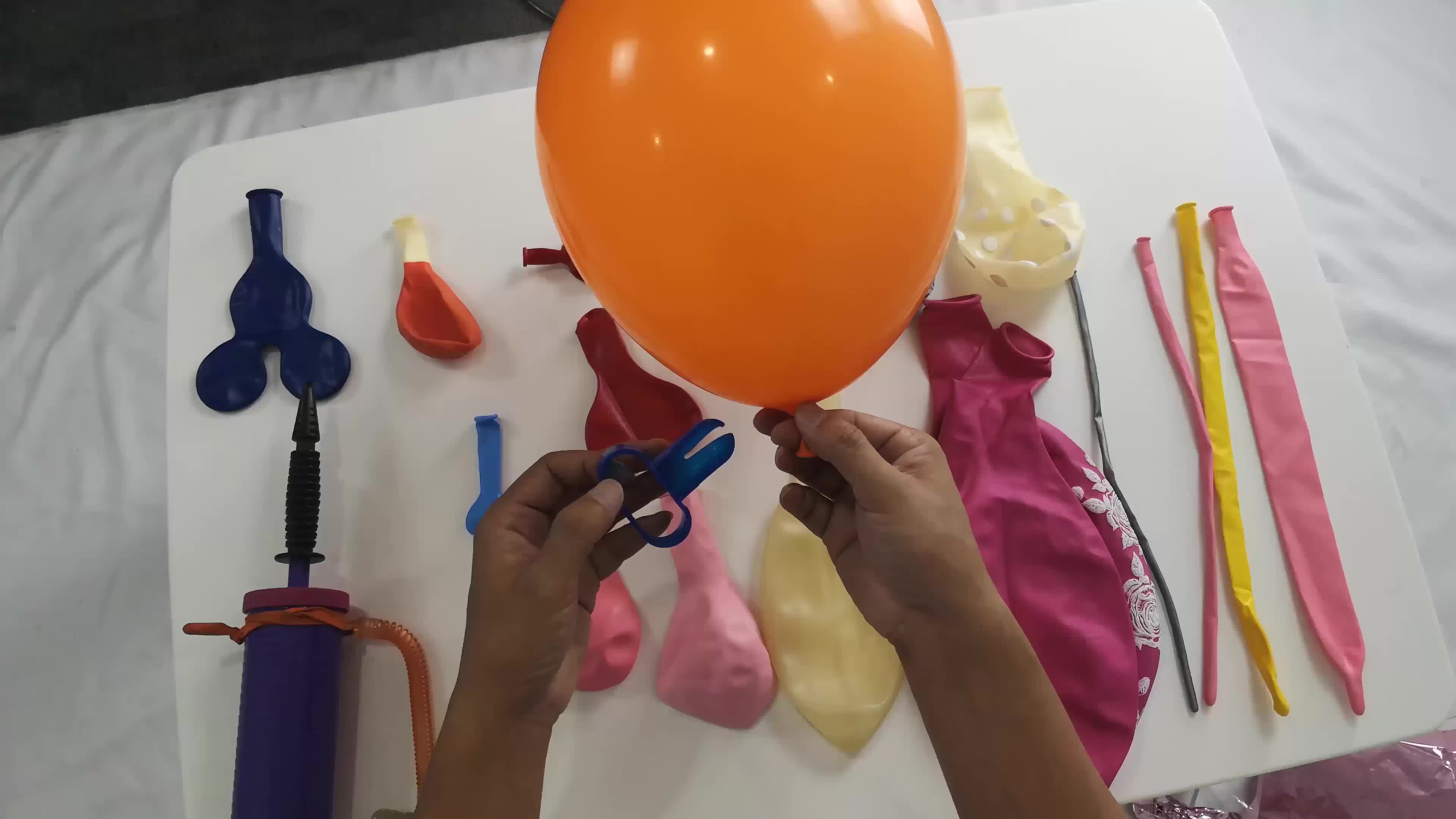 气球打结器应用