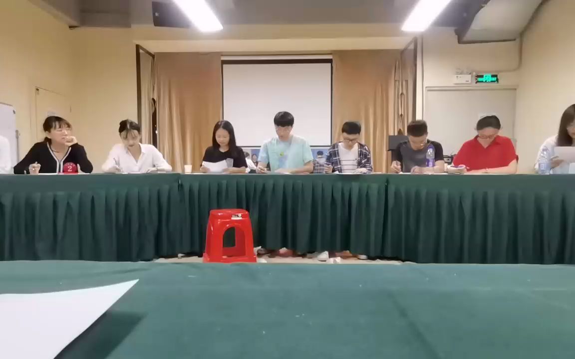 【求职】无领导小组面试考场