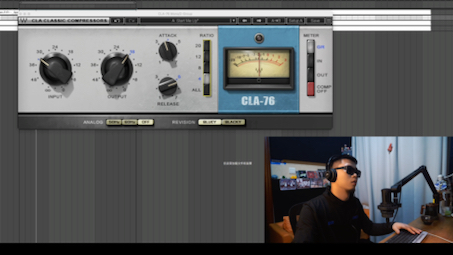 我觉得要拥有完美的人声压缩质感,就用Waves CLA-76