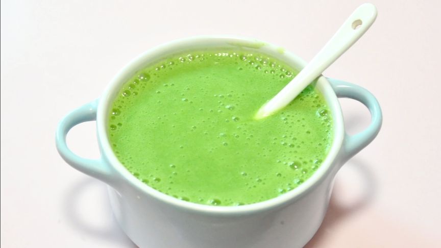 宝宝辅食米糊不用买,简单三步做蔬菜米糊,宝宝爱吃,补脑易消化