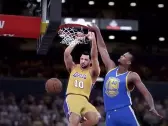 【布鲁】NBA2K16生涯模式:15助攻!科比关键球湖人险胜勇士库里(八)