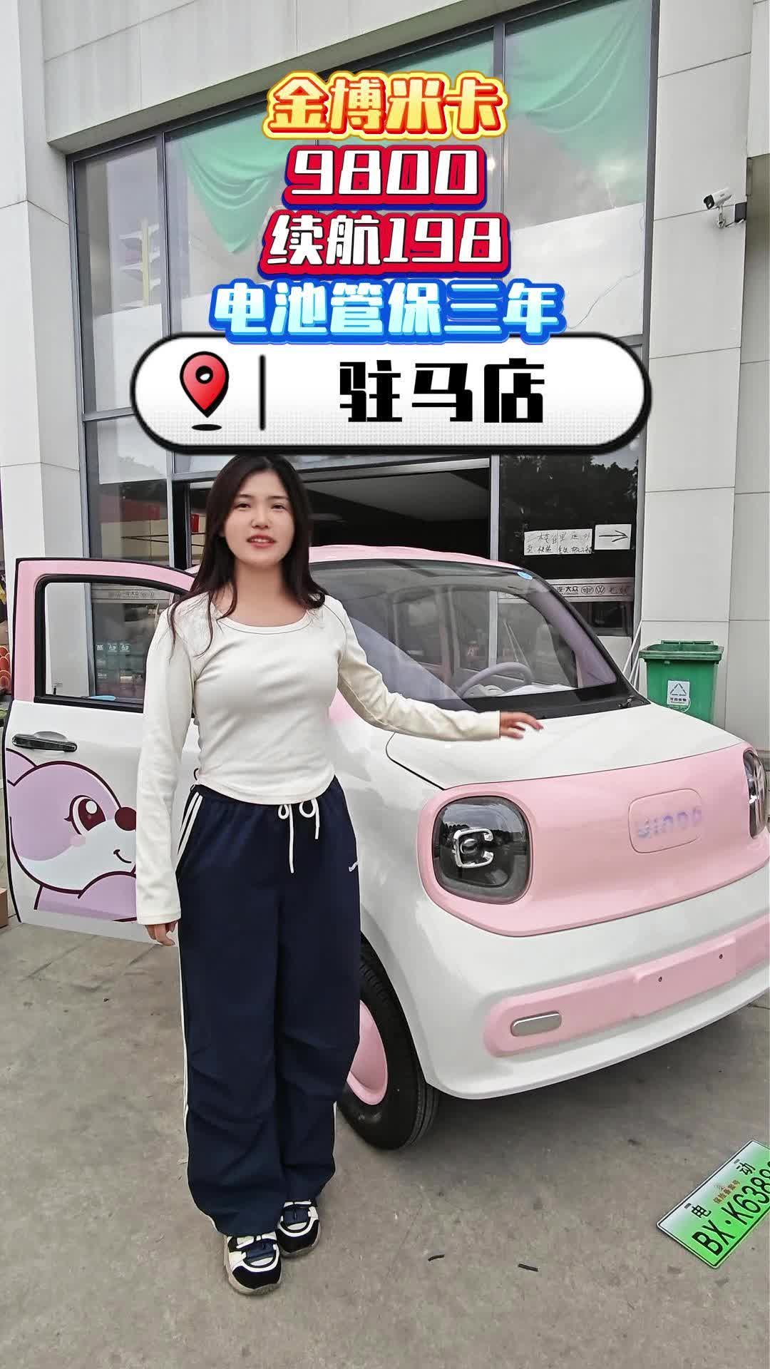 ...看这小车漂亮吧 这款小车配置非常高,续航198 ,两门电动车窗 汽车级...