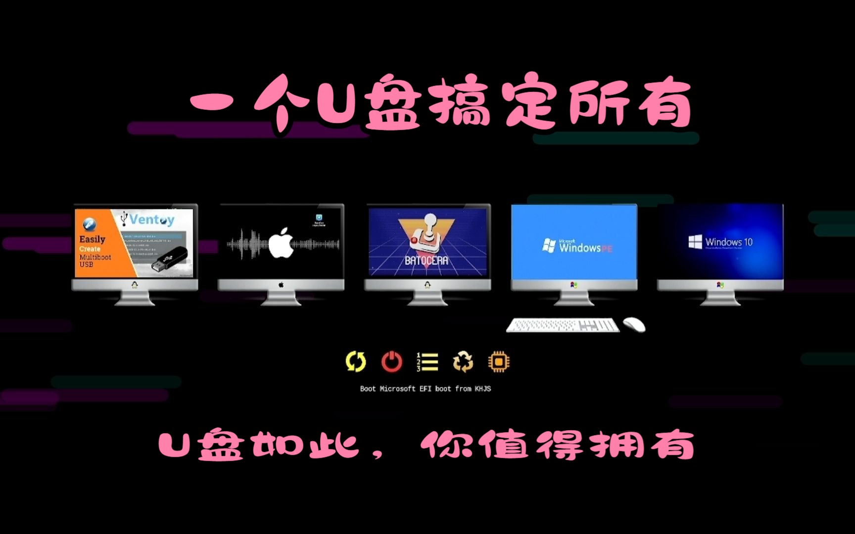 多系统启动U盘,超级U盘,维护盘,WTG,MTG,