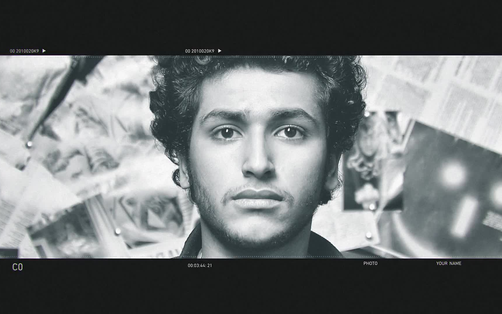 AE模板-超酷的创意摄影师作品集介绍视频模板照片效果处理视频模板...