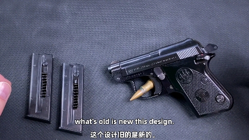 伯莱塔950bs袖珍型手枪枪械评测(视频发布于海外 请遵守国内法律法规)