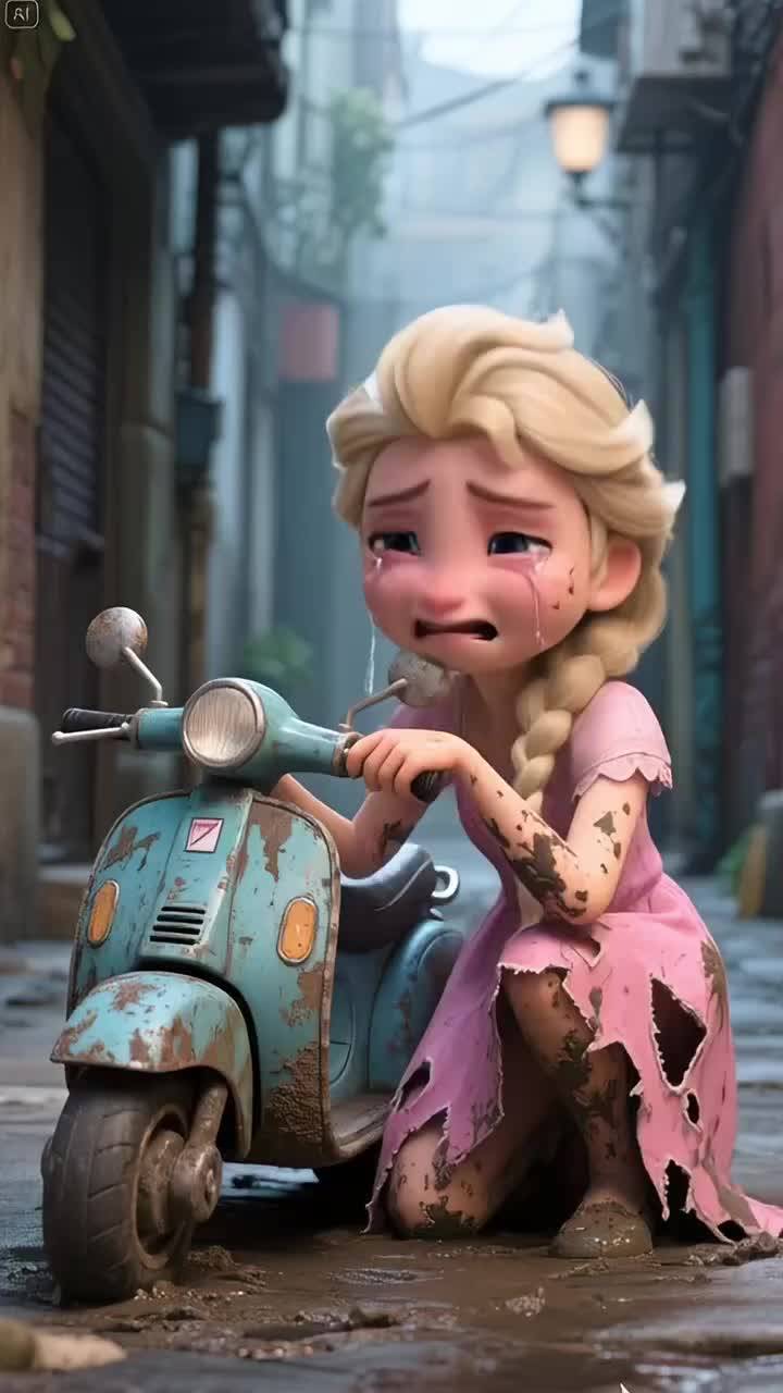 动漫:艾莎公主奋斗逆袭!