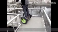 赛格威两轮平衡电动车测试 思维车 测试