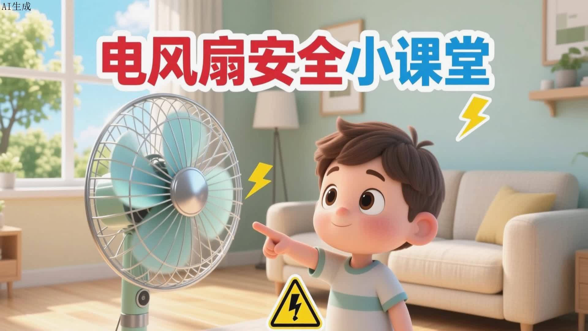 夏日用电安全 电风扇使用注意事项 家庭必备指南