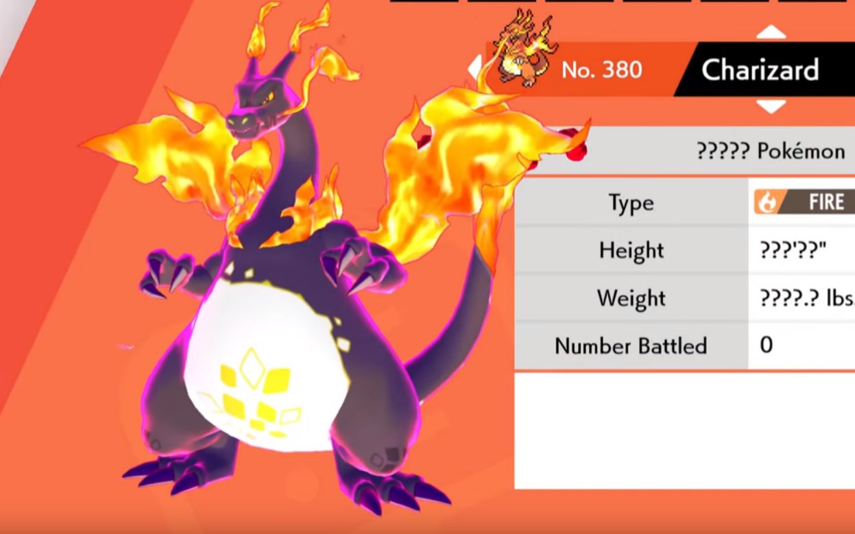 宝可梦剑盾所有闪光超极巨化