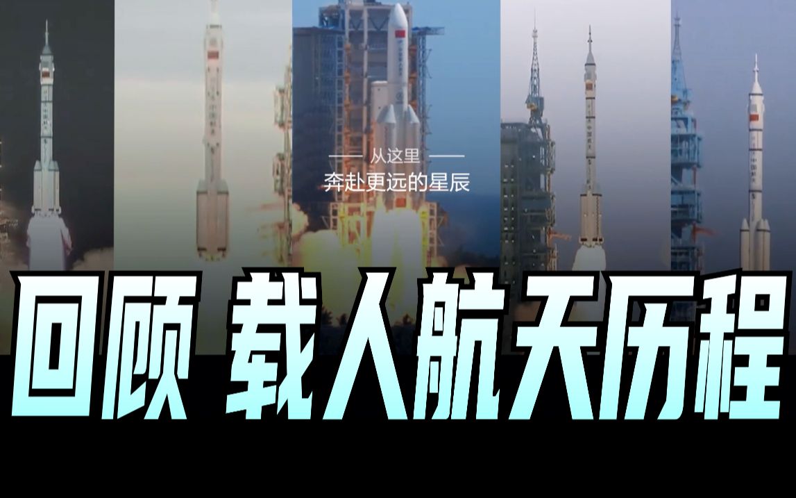 中国载人航天发展历程回顾:致敬中国航天事业,献给每个仰望星空追梦...