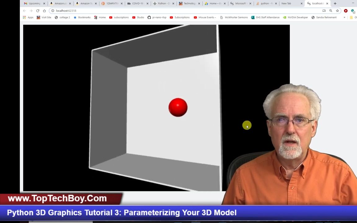 Python 3D Graphics Tutorial 3: Designing 3D Models with Parameters
