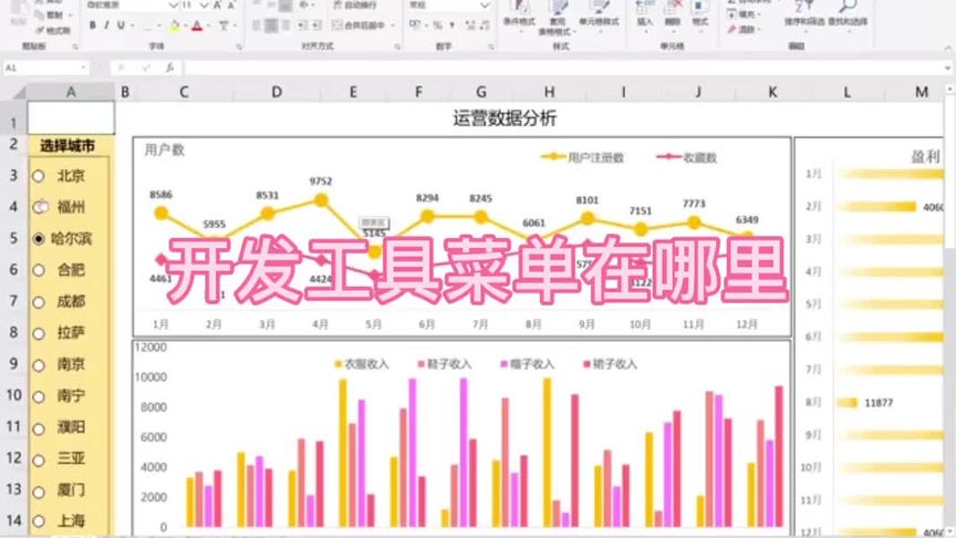 #excel技巧 #excel 开发工具功能哪里找呢?