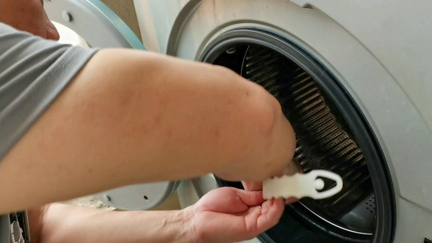 滚筒洗衣机免拆清洗,自己可以动手