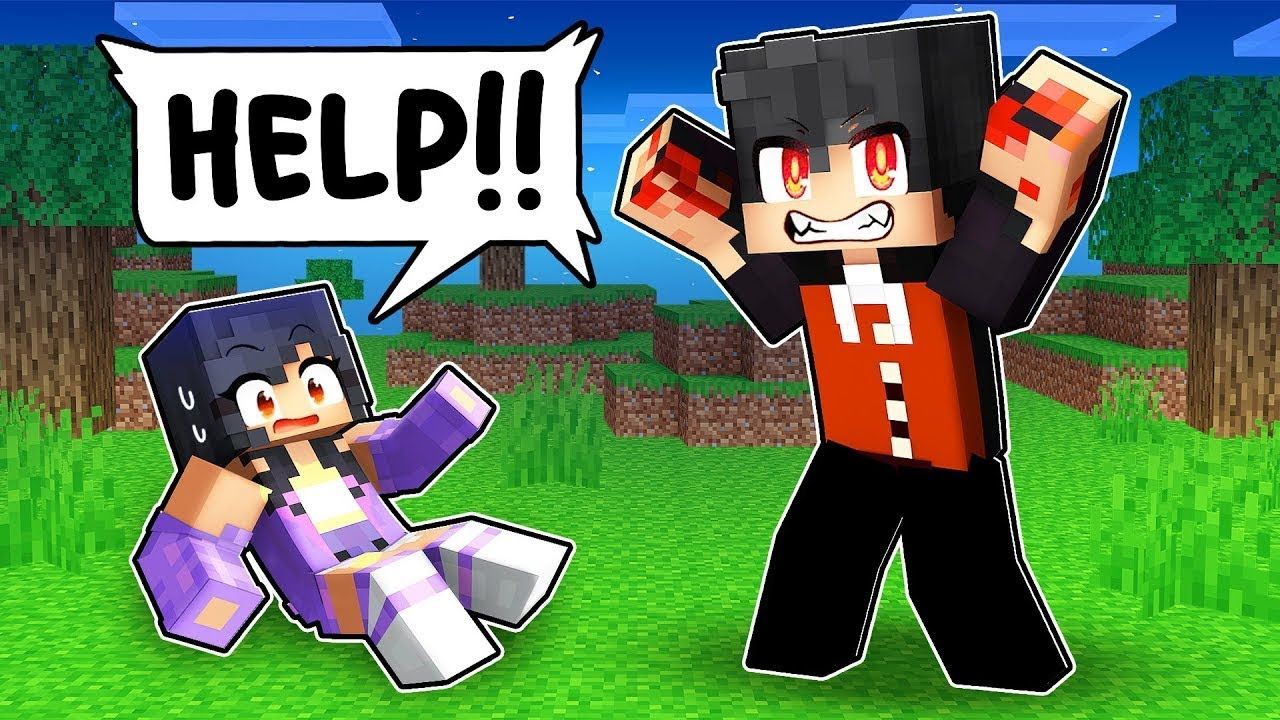 【Aphmau】番外篇,APHMAU在《我的世界》中被邪恶的吸血鬼咬了...