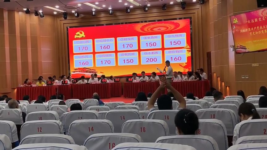 知识竞赛抢答器比分软件,分数排行榜。