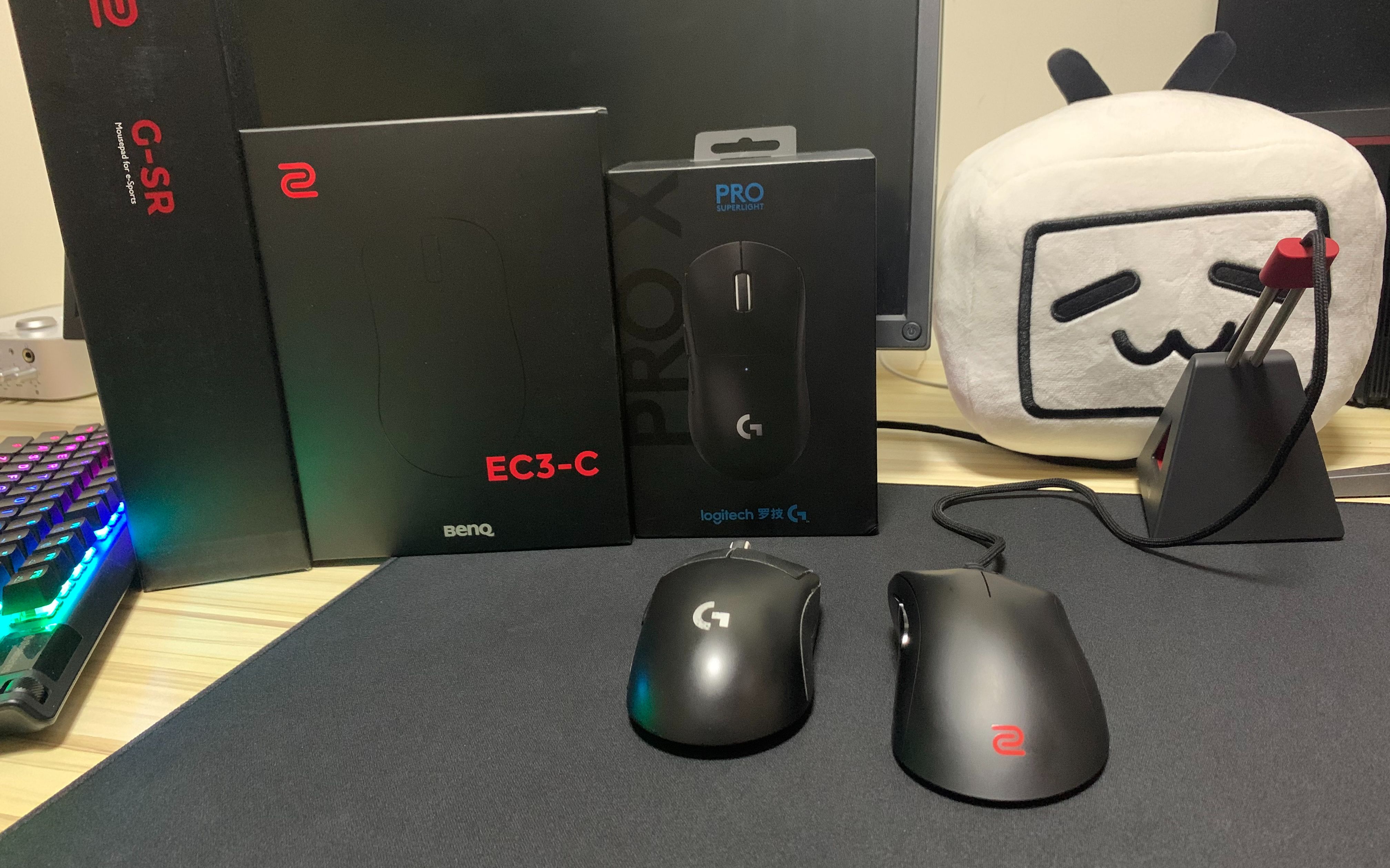 最新的卓威EC3-C和罗技GPW到底哪个压枪更稳?