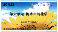 山东教育出版社初中化学九年级下第六单元海水中的化学海水中的物质