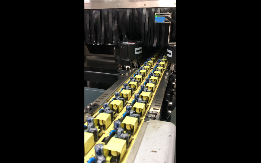 电源适配器制造工序工艺——插件拉,电子厂实拍,原声视频