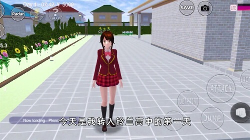 樱花校园模拟器01:阿秋转校到铃兰高中,第一天就闹出大乌龙