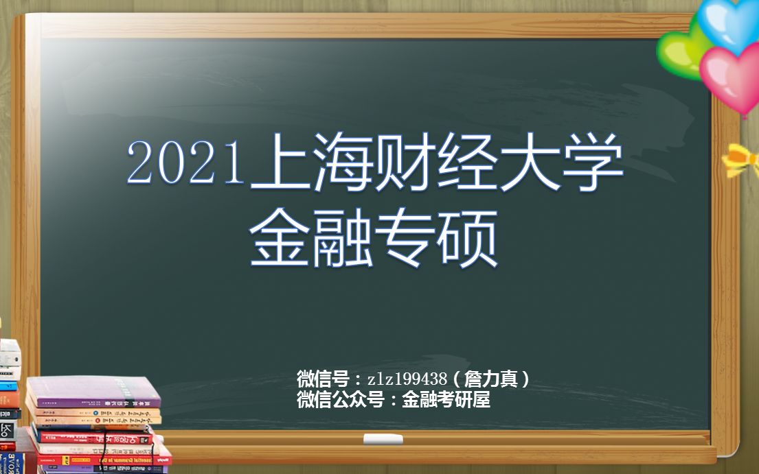 2020上财金融专硕431真题解析,2021上海财经大学金融专硕,金融硕士...