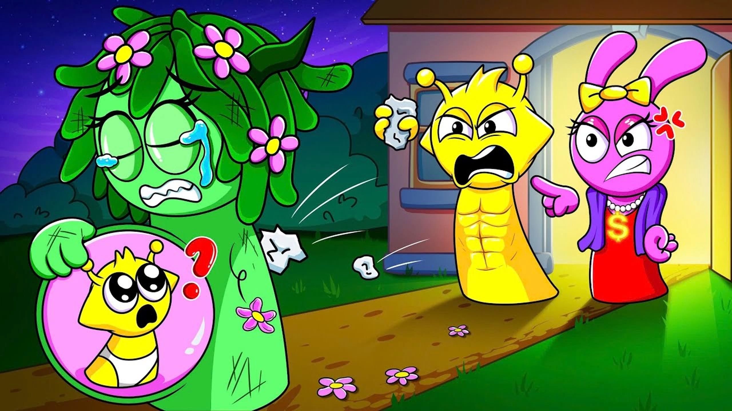 藤蔓妹妹抛弃小西蒙 奥伦打败黑色怪物拯救小西蒙