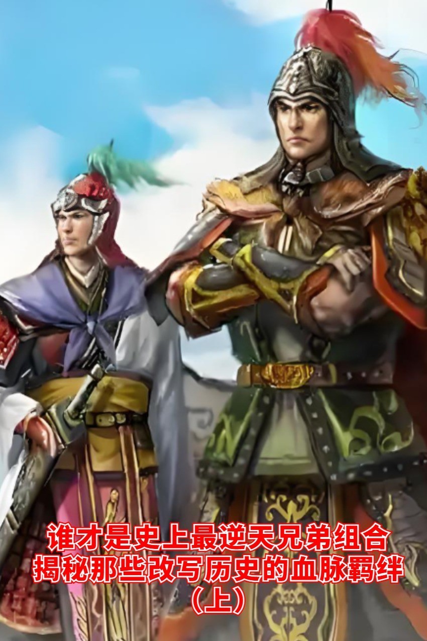 谁才是史上最逆天兄弟组合?揭秘那些改写历史的血脉羁绊!(上)