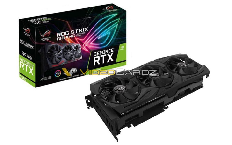 还是原来的味道!华硕GeForce RTX 2080Ti显卡系列泄露