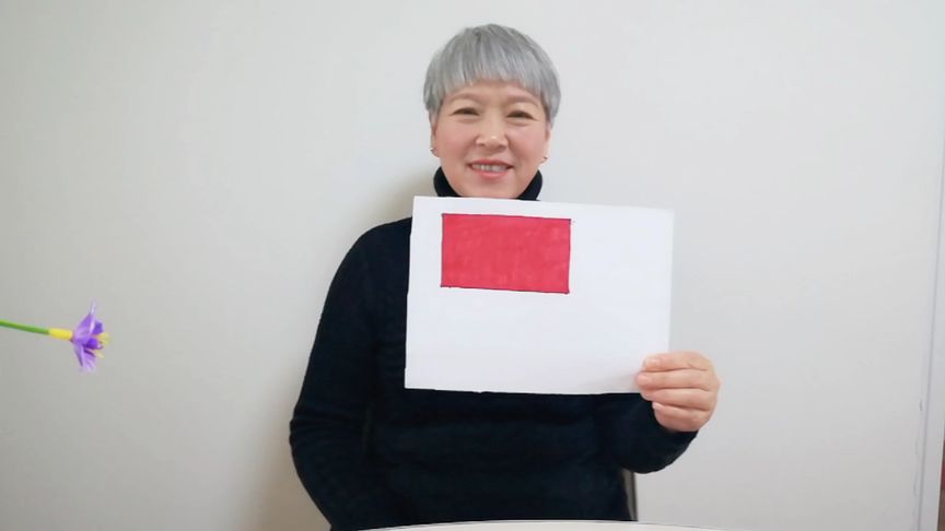 自创一个 适合我的学生的长方形的画法 让他们跟着学起来