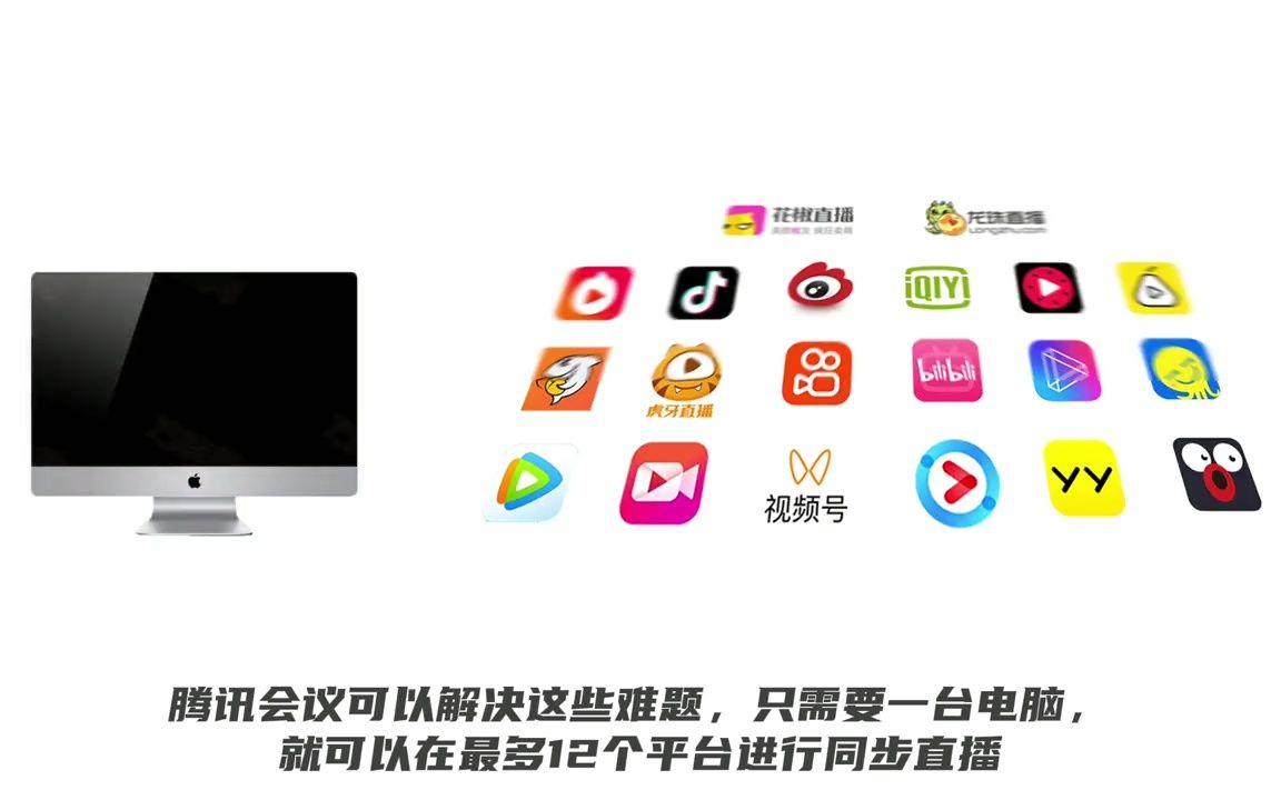 腾讯会议 多平台直播