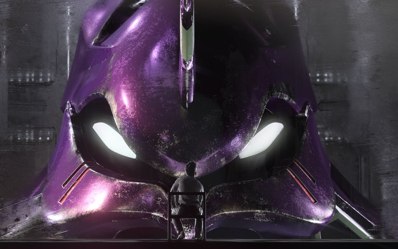 看看乞钙版的EVA(C4D动画)