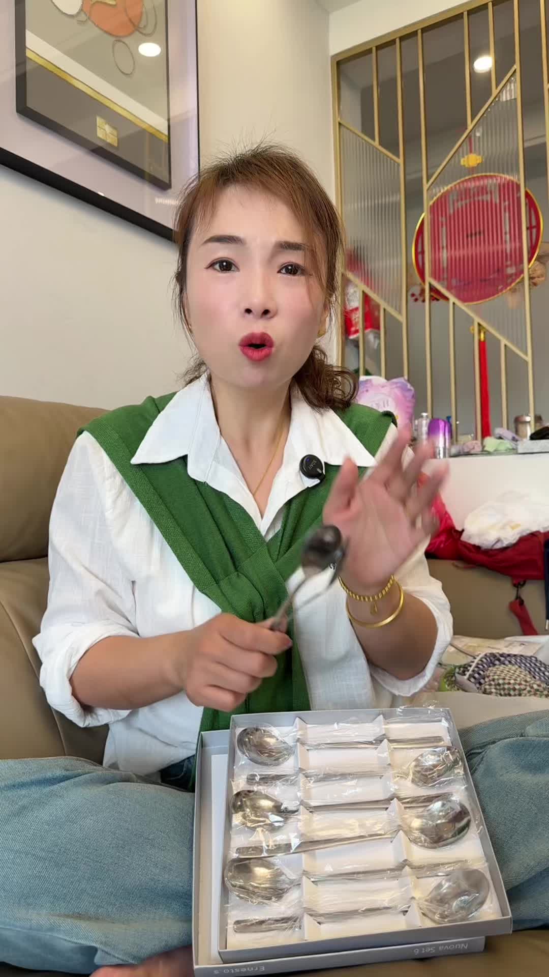 不锈钢 加 长 加厚的勺子 , ¥7.9毛钱到手六个勺子,礼盒包装直接去拍! ...