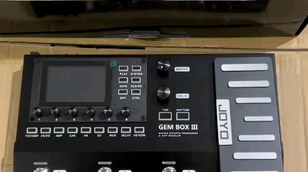 JOYO卓乐电木吉他数字综合效果器GEM BOX III升级loop鼓机带踏板