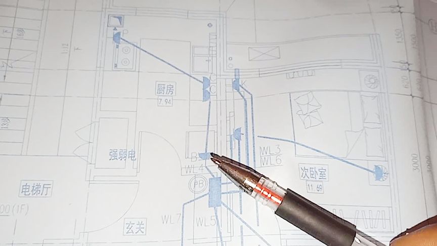 工地电工怎样看插座图纸?电工师傅教你认识插座图纸各种符号