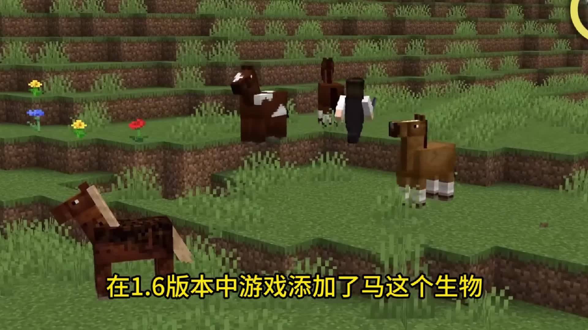 ‌《我的世界》冷知识揭秘:马匹生物竟源自这款经典MOD!