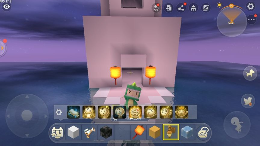 迷你世界海上小别墅。