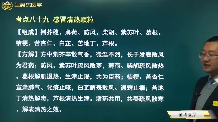 感冒清热颗粒,你真的了解这个药吗?从组成、方解到功效注意事项