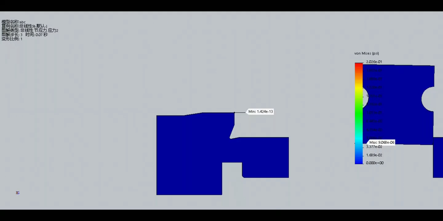 弹性橡胶材料装配问题,非线性静力学Solidworks中Simulation仿真实践
