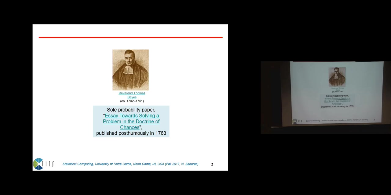 面向科学与工程的统计计算(圣母大学)(2017) by Nicholas Zabaras