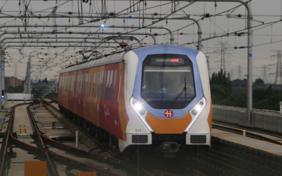 (pov8-34)杭海城际侧方展望-城铁or地铁?