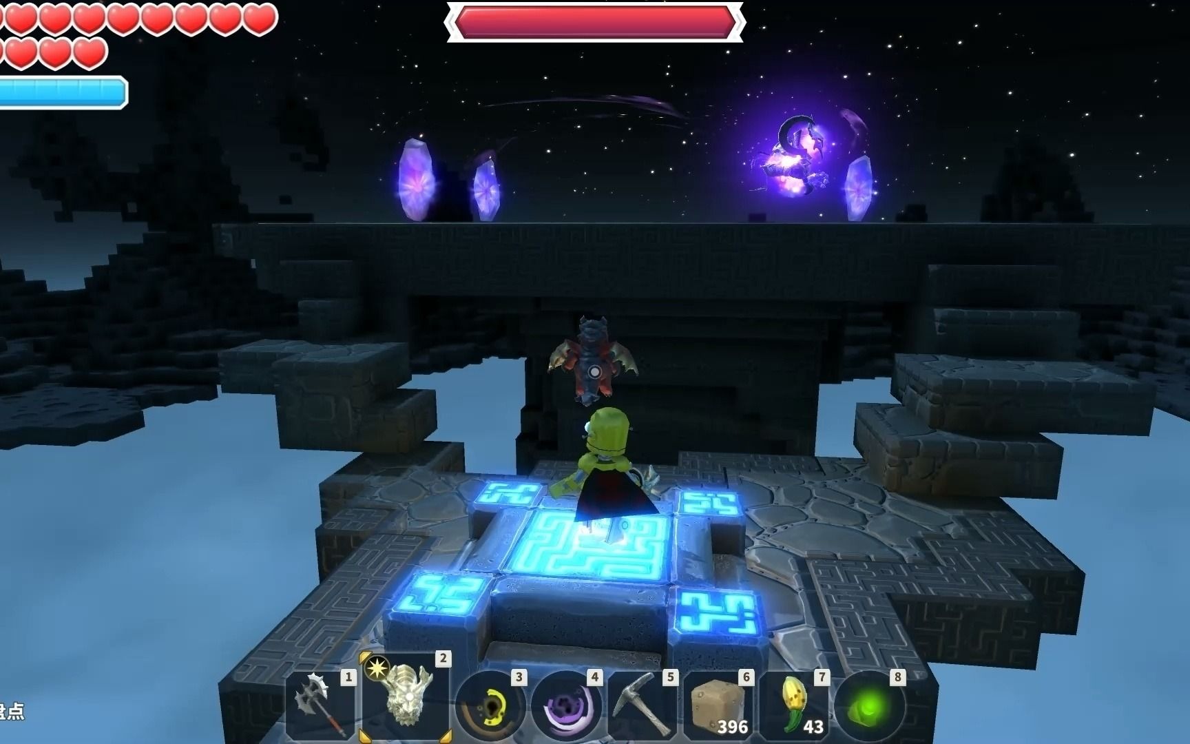 传送门骑士BOSS空洞王一回合